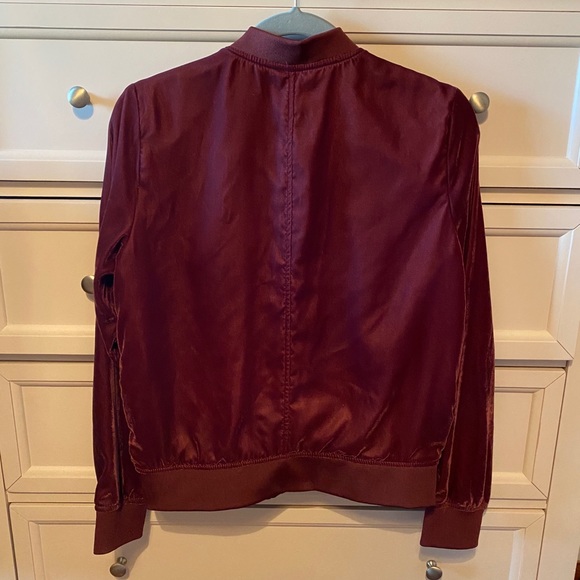 a.n.a | Jackets & Coats | Ana Velvet Bomber Jacket | Poshmark